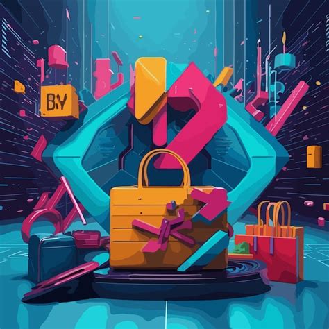 Cyberpunk Bazaar Design Mastery Vectors And Illustrations For Free