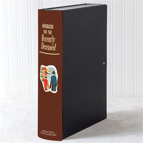 Iconic Book File Recently Deceased Handbook