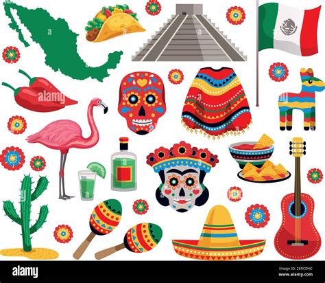 Mexican National Symbols Culture Food Musical Instruments Souvenirs