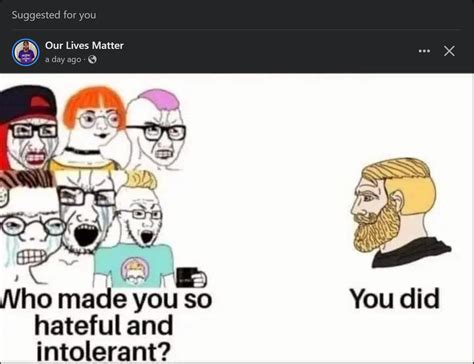 Facebook Constantly Recommending Ragebait As Usual Rtherightcantmeme