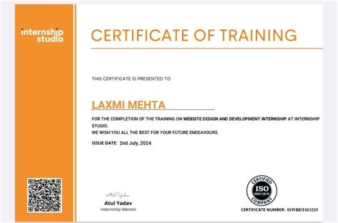 laxmi mehta on linkedin professionaldevelopment internshipexperience