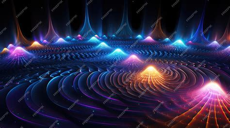 Premium Ai Image Quantum Interference Patterns Shaping Quantum
