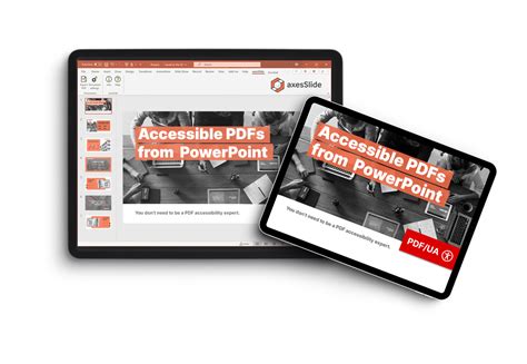 Axesslide Accessible Pdfs With A Few Clicks Axes4