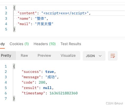 Springboot防xss攻击netdreamlu Csdn博客