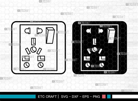 Electrical Socket SVG Electrical Plug Illustration Par Pixel Elites Creative Fabrica