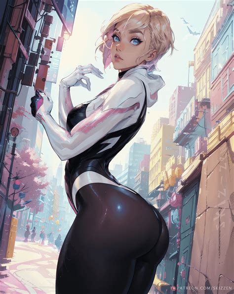Spider Gwen R Rule34aiart