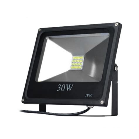 Proyector Led W K Aluminio Negro