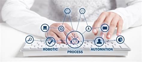 Rpa Robotic Process Automation Business Stock Image Image Of Automation Progress 259836989