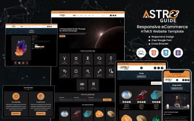 Astro Unleash Cosmic Insights With An HTML Theme For Astrology Enthusiasts