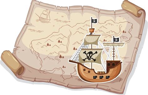 Ship Map Vector Images Over 47000