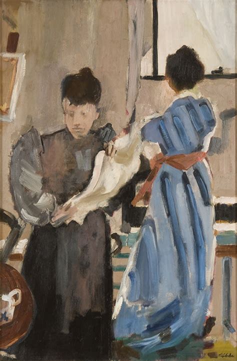 Geoffrey Tibble The Curtain 1946 Jerwood