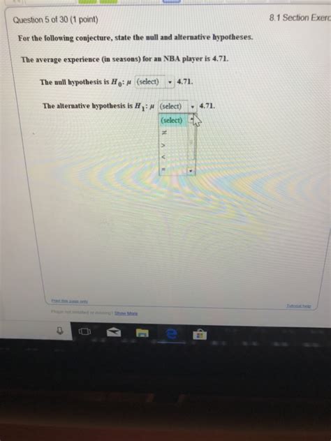 Solved Section Ex Question Of Point For The Chegg Com