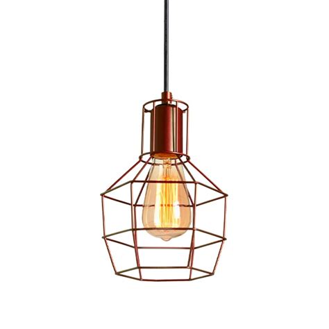 Pendente em Aço Cobre Adhara D16cm 1x E 27 484023007 AVANT