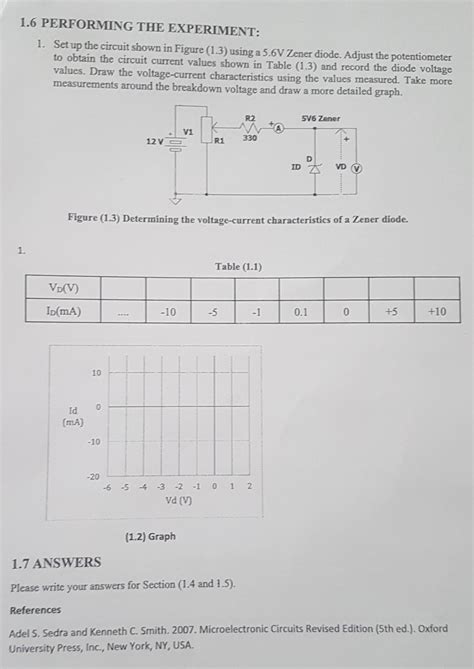 Solved Performing The Experiment Set Up The Circuit Chegg