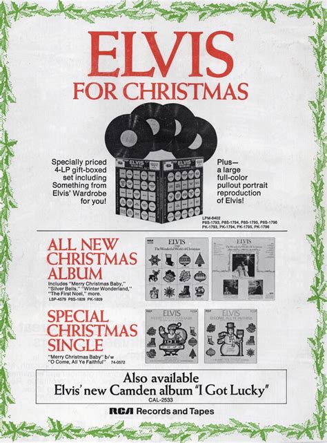 Magazine Ads Elvis Presley Tapes
