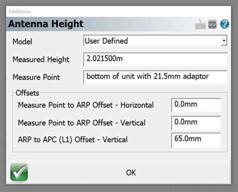 What Are Users Entering For Antenna Phase Center Apc In Third Party