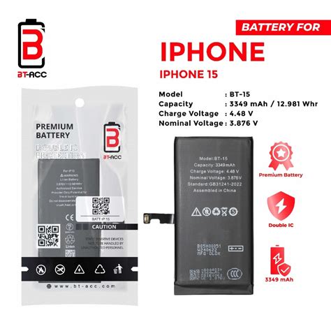 Jual Bt Acc Battery Batre Baterai For Iphone Ip A Mah Shopee Indonesia