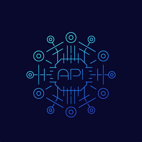 Api Icon Application Programming Interface Software Protocols Linear