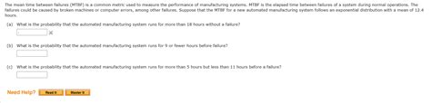 Solved The Mean Time Between Failures Mtbf Is A Common Chegg