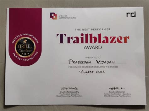 Pradeepan V On Linkedin Recognition Keeps You Moving