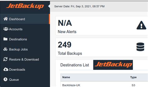 Jetbackup Auto Full Account Backups Setup Bikegremlin I O