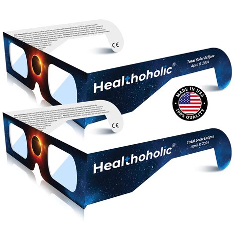 Mua Made In USA Solar Eclipse Glasses AAS Approved 2024 CE And ISO