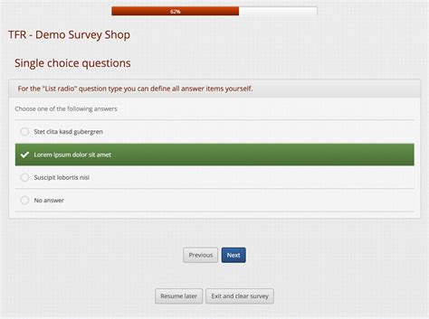 Limesurvey Template Tfr Responsive • Limesurvey Consulting The
