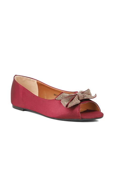 Formal Peep Toes I50214 Maroon Insignia Pk