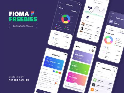 Digital Wallet Ios App Ui Freebie Supply