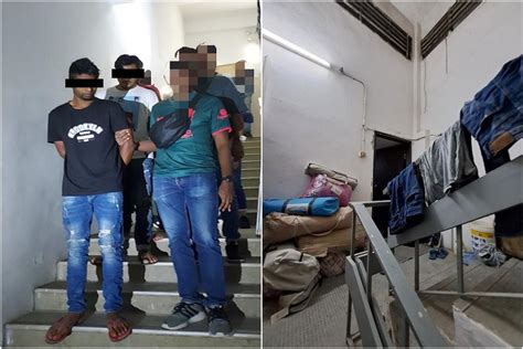Five Men Arrested For Suspected Overstaying Offences The Straits Times