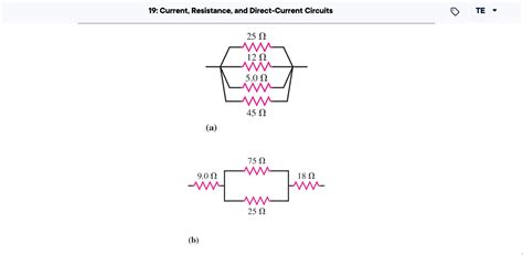 Solved I Find The Equivalent Resistance Of Each Combination Chegg