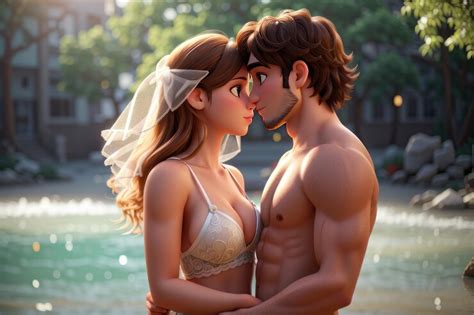 Premium Ai Image Couple In Romantic Mood