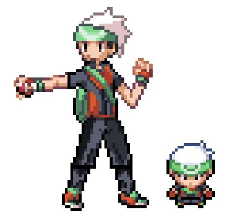 Pokemon Emerald Character Sprite