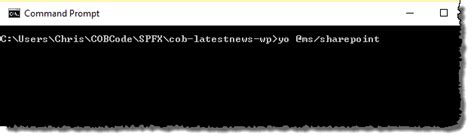 Chris Obrien Develop A Client Web Part In The Sharepoint Framework