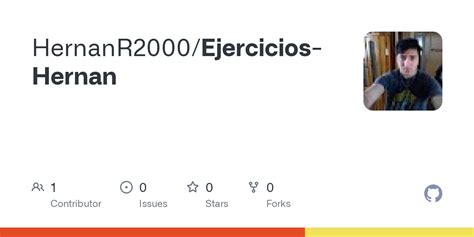 Github Hernanr Ejercicios Hernan