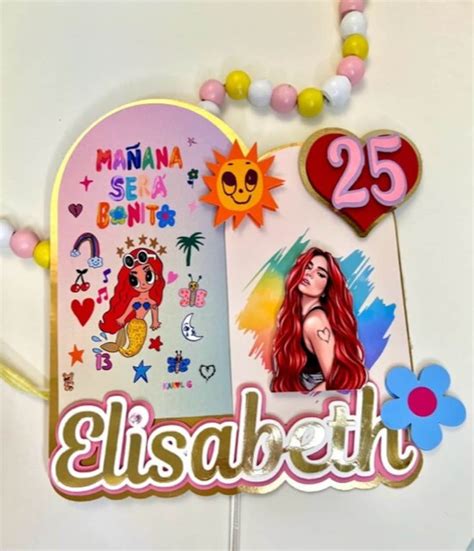 Karol G Cake Topper Karol G Mañana Sera Bonito Cake Topper Etsy Hong Kong