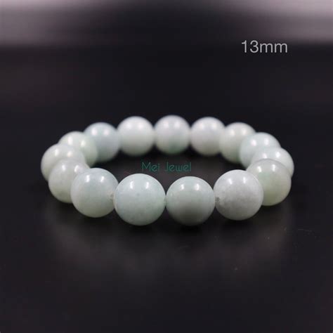 Jadeite Jade Bracelet Jedite Genuine Burma Jade1 13mm Shopee Philippines