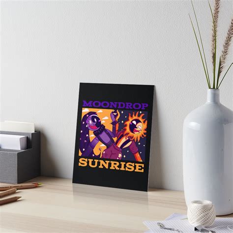 Sunrise And Moonlight Art Fnaf Sb Art Board Print By