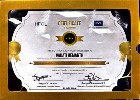 vakati hemanth on linkedin hello connections i am very happy to share that i received a certifate…