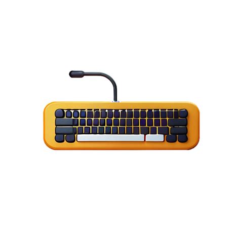 Keyboard 3d Rendering Icon Illustration 28601119 Png