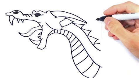 Como Dibujar Un Dragon Paso A Paso