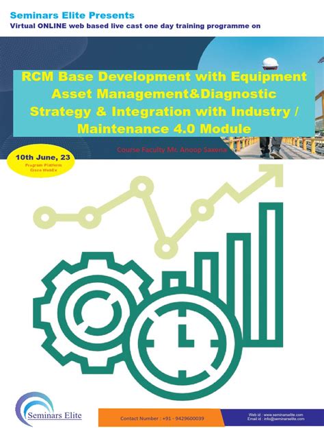 Rcm Base Development With Equipment Asset Managementanddiagnostic