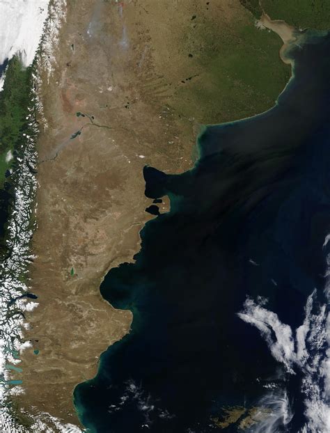 Nasa Visible Earth Argentina