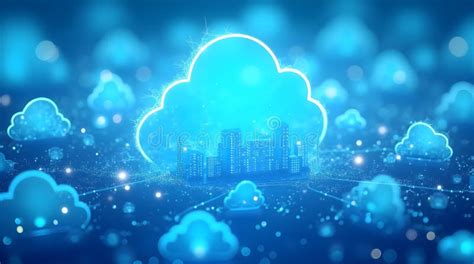 cloudtech infrastructure visualization stock illustration illustration of innovation dynamic