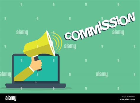Writing Note Showing Commission Business Photo Showcasing Instruction Comanalysisd Role Given