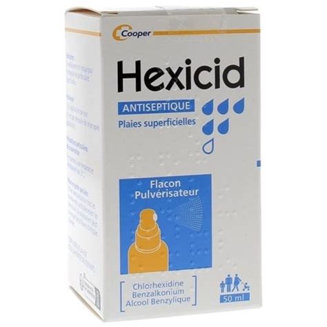 Cooper Hexicid Solution Antiseptique 50 Ml