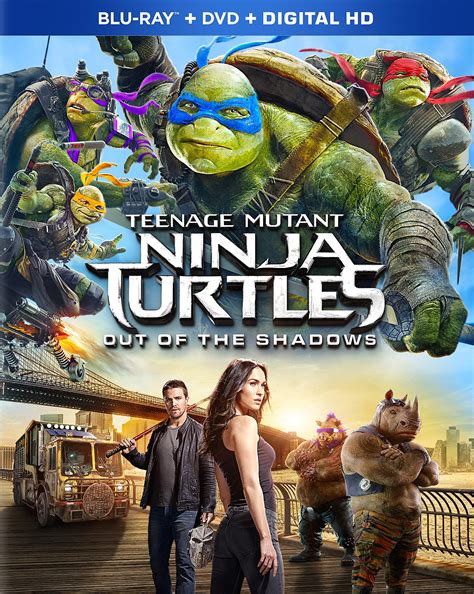 Teenage Mutant Ninja Turtles 2 Out Of The Shadows Dvd Release Date