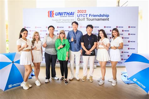 Unithai Container Terminal Organized A Friendly Golf Tournament Unithai