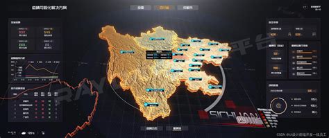 数据实时监测打造视觉决策利器的大屏UI设计 决策分析实验室面板ui CSDN博客