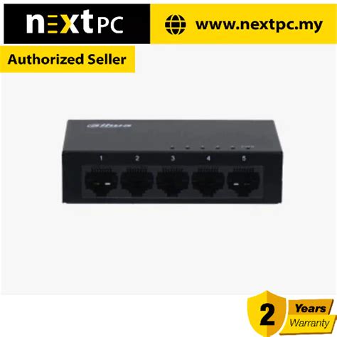[ready Stock] Dahua 5 8 Port 10 100 1000mbps Unmanaged Desktop Switch